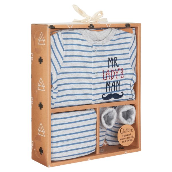 Mr. Lady's Man Layette Set – The East Street Boutique